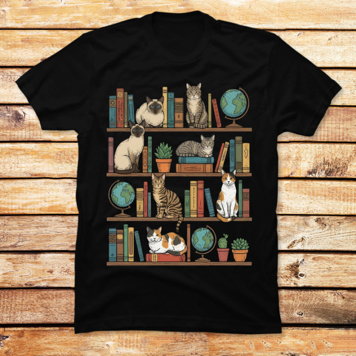 Katzen - T-Shirts mit einzigartigen Drucken