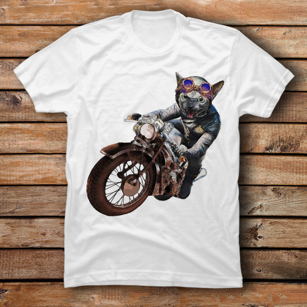 Тениска Cat Racer - Транспорт