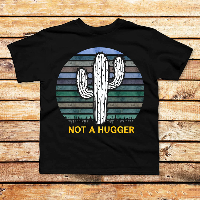 Тениска Not A Hugger Vintage - Забавни